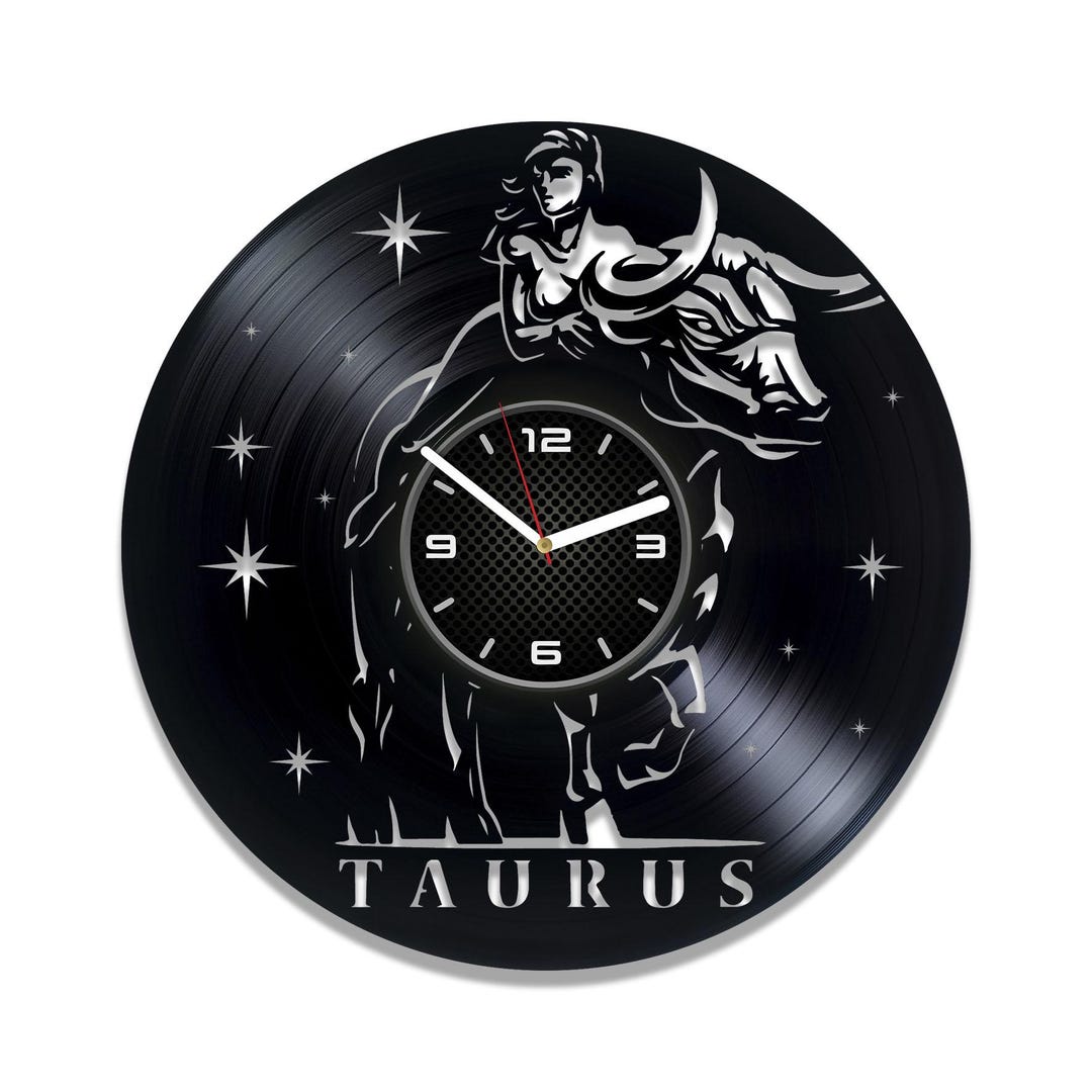 Taurus SVG, Vinyl Record Cutouts, Laser Cut Projects, Digital Downlaod ...