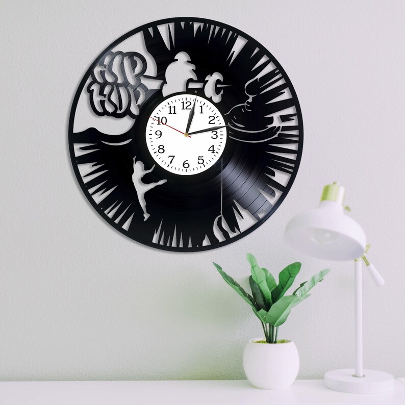 Hip Hop Dancing SVG, Clock Laser Cut, Breakdance SVG, Wood Cutting File ...