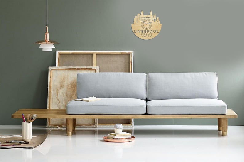 Liverpool City Vector, Skyline SVG, Wood Laser Cutting, England Art ...