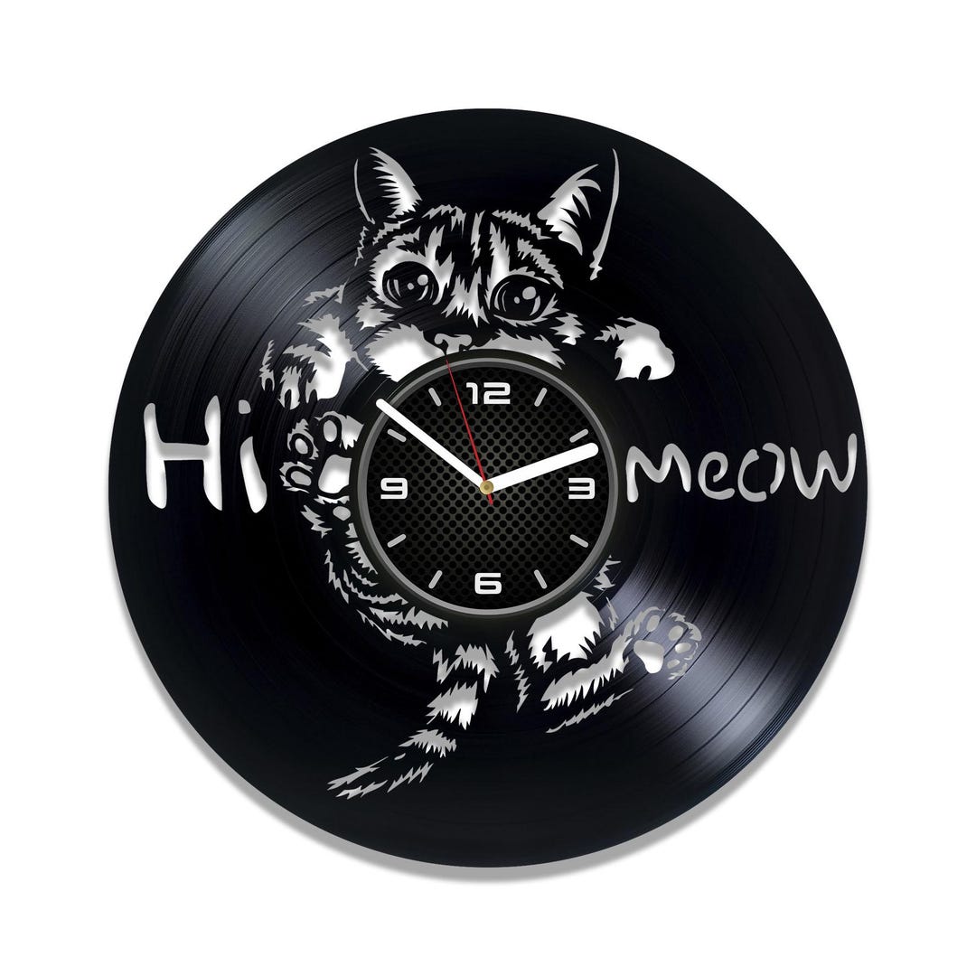 Meow SVG, Cat Silhouette, Animal Laser Cut, Digital Download, Plasma ...