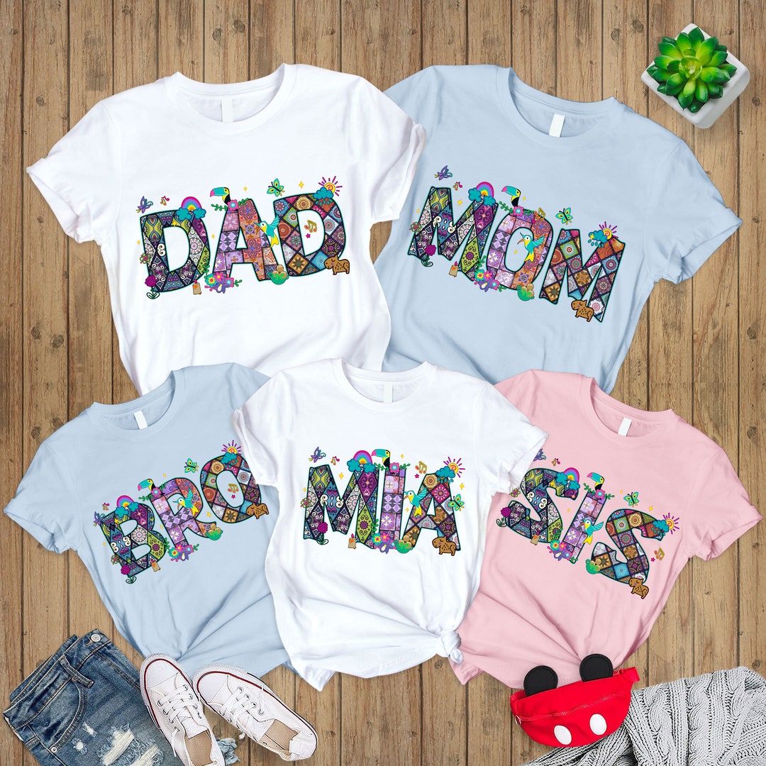 Personalized Disneyland Encanto Birthday Party PNG Custom Name Encanto ...