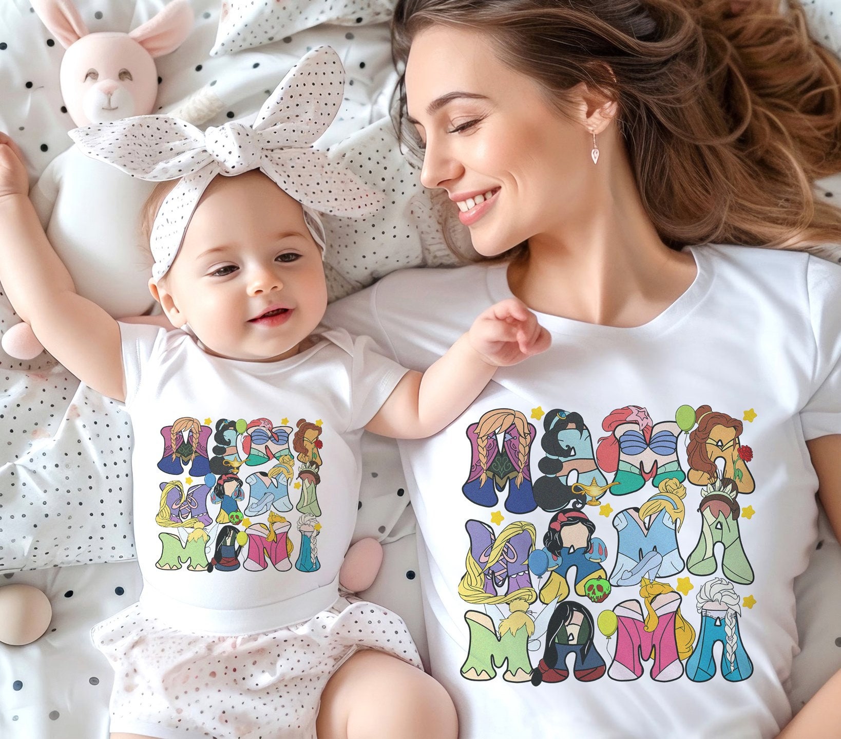 Disneyland Princess Mama and Mini Png, Princess Mama Png, Princess Mom ...