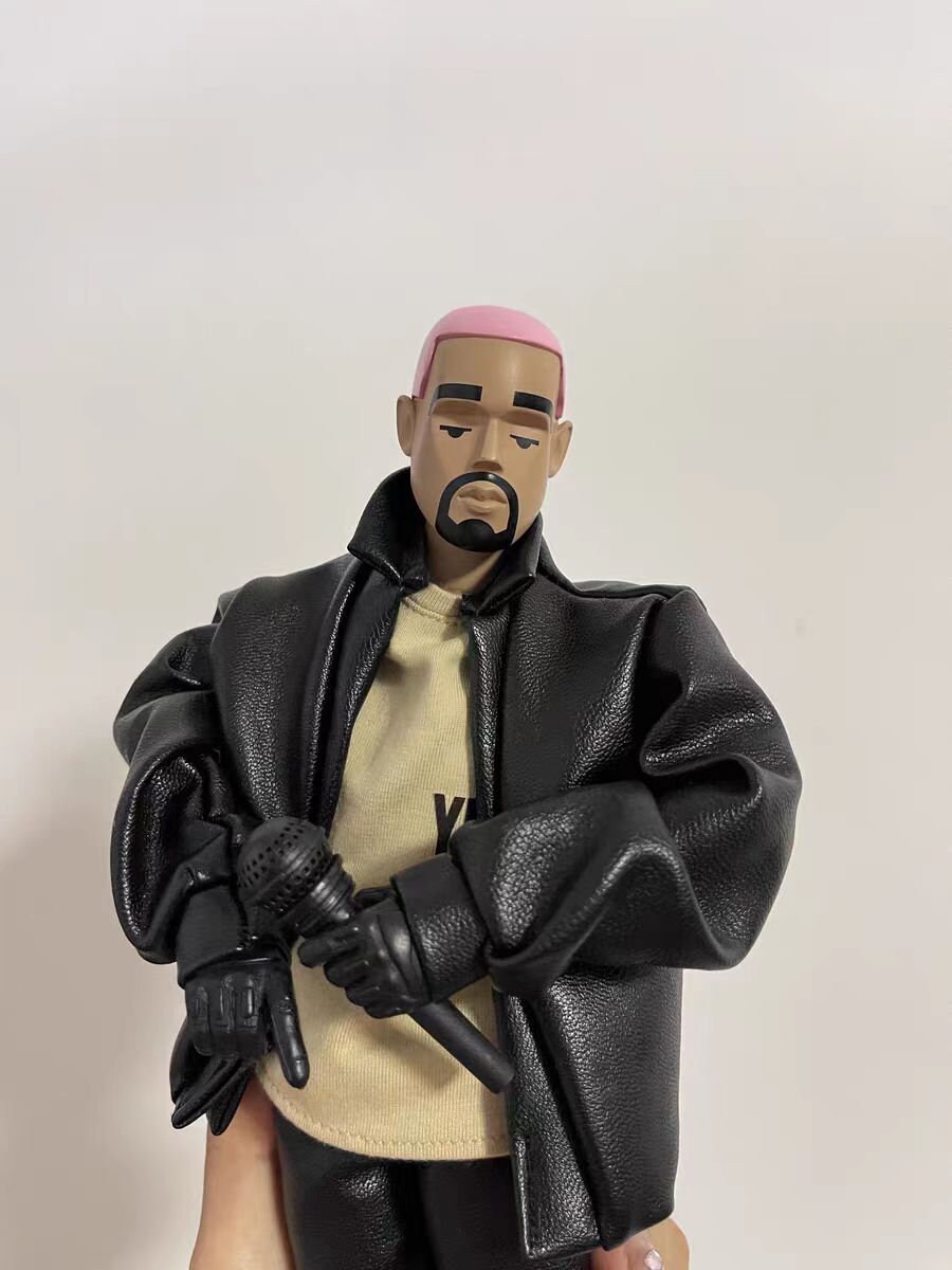 Kanye West Concert Doll With Movable Joints, Fashion Doll Ornaments ...