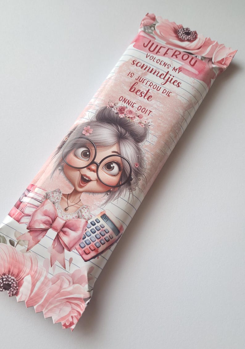 Cadbury Chocolate Wrapper Teacher_juffrou - Etsy