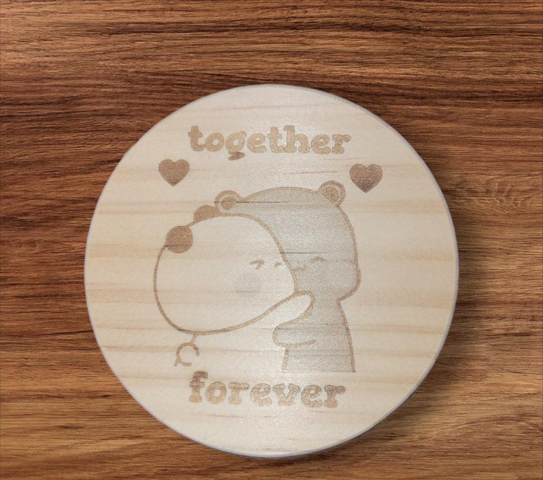 Custom Engraved Costers 4 per Order message Me to Get Your Personalized ...