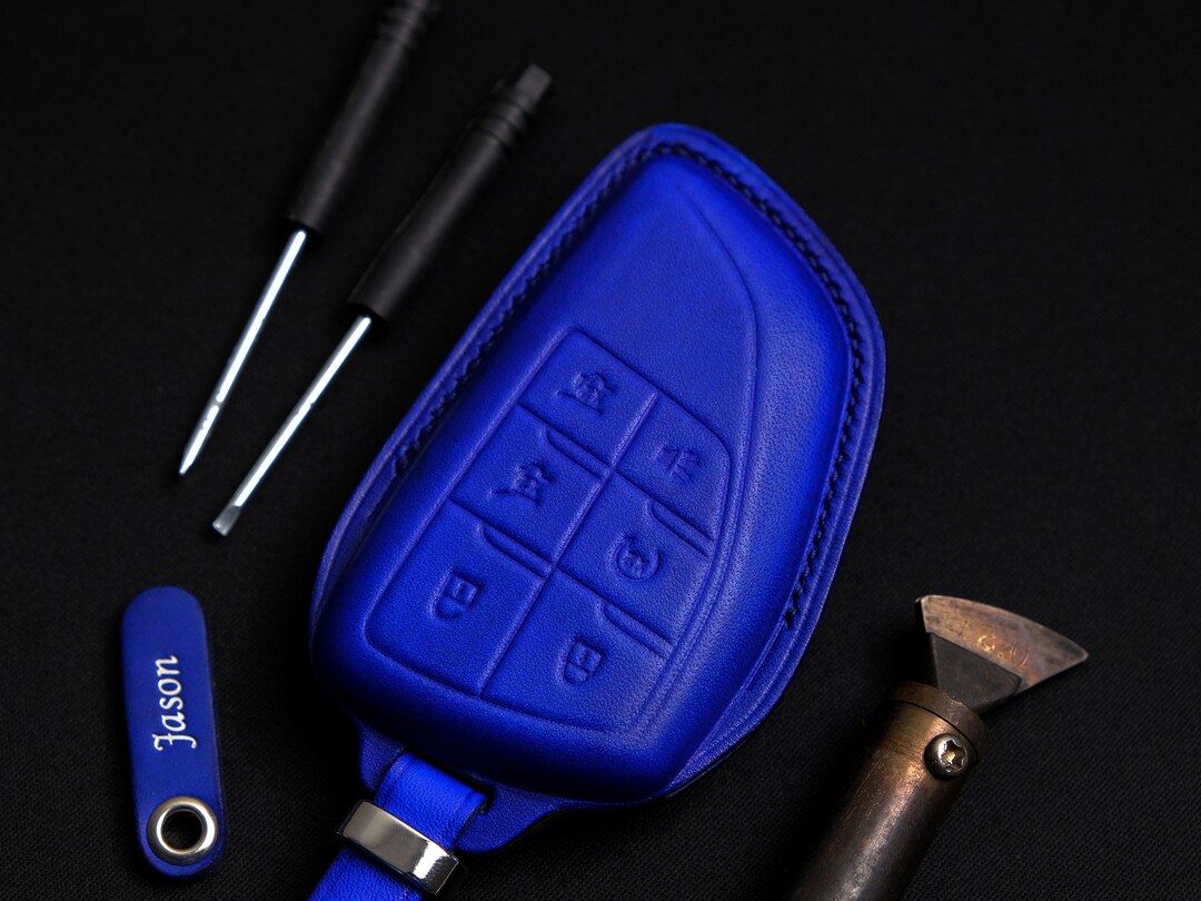 Chevrolet Tahoe Smart Key Cover, Handmade Key Protector Fit for ...