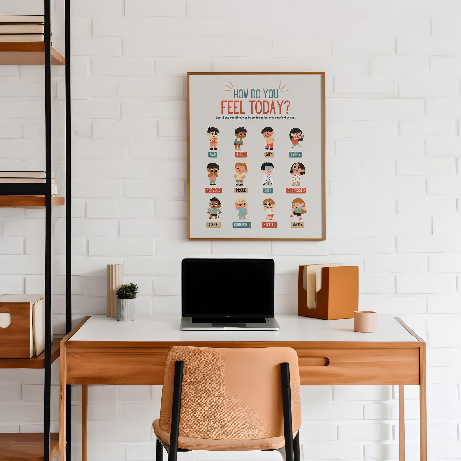 Feelings and Emotions Poster: Kids Social Emotional Learning (digital ...