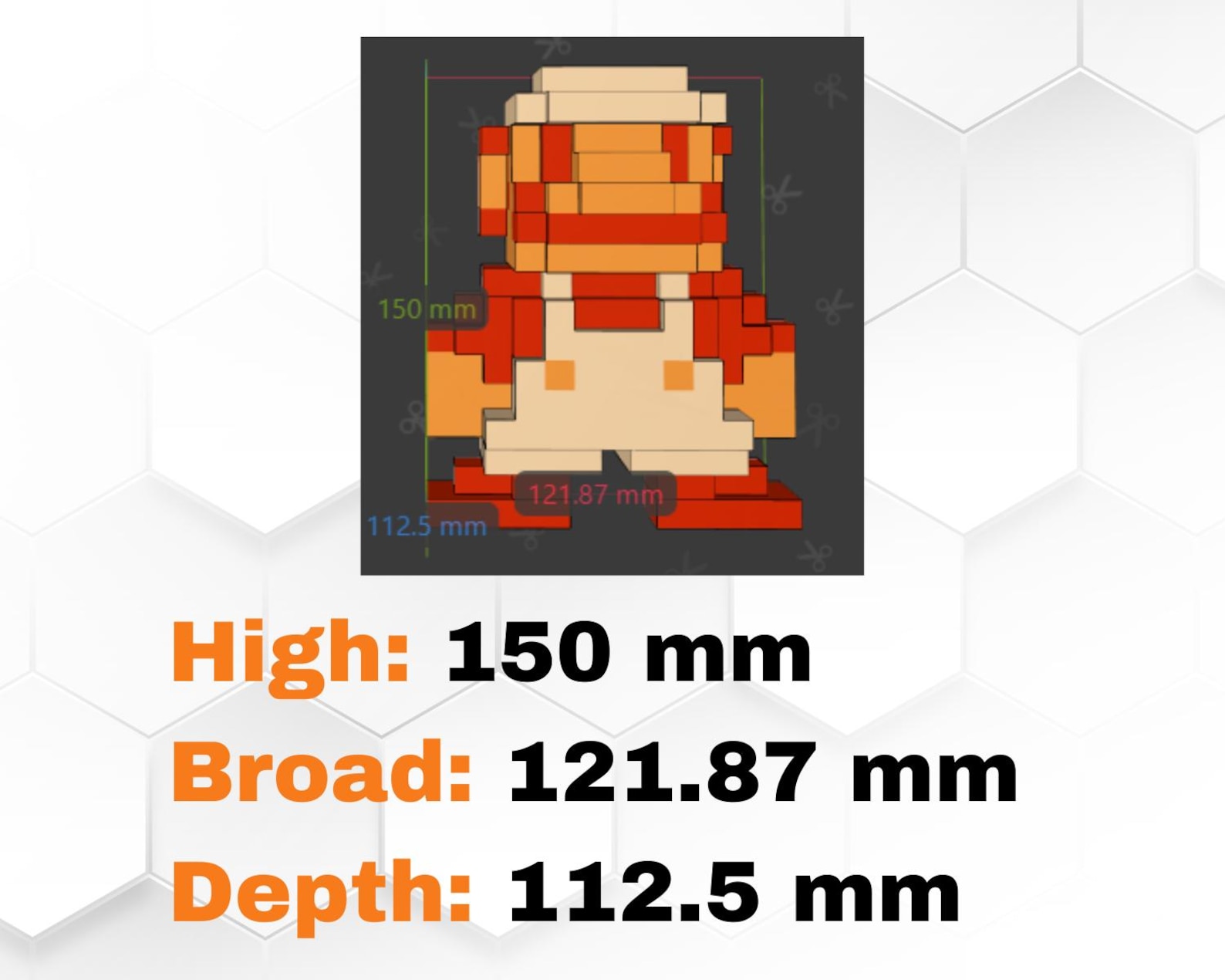 Papercraft Mario Template, Diy Super Hero Papercraft, Mario Template ...