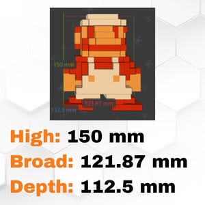 Papercraft Mario Template, Diy Super Hero Papercraft, Mario Template ...