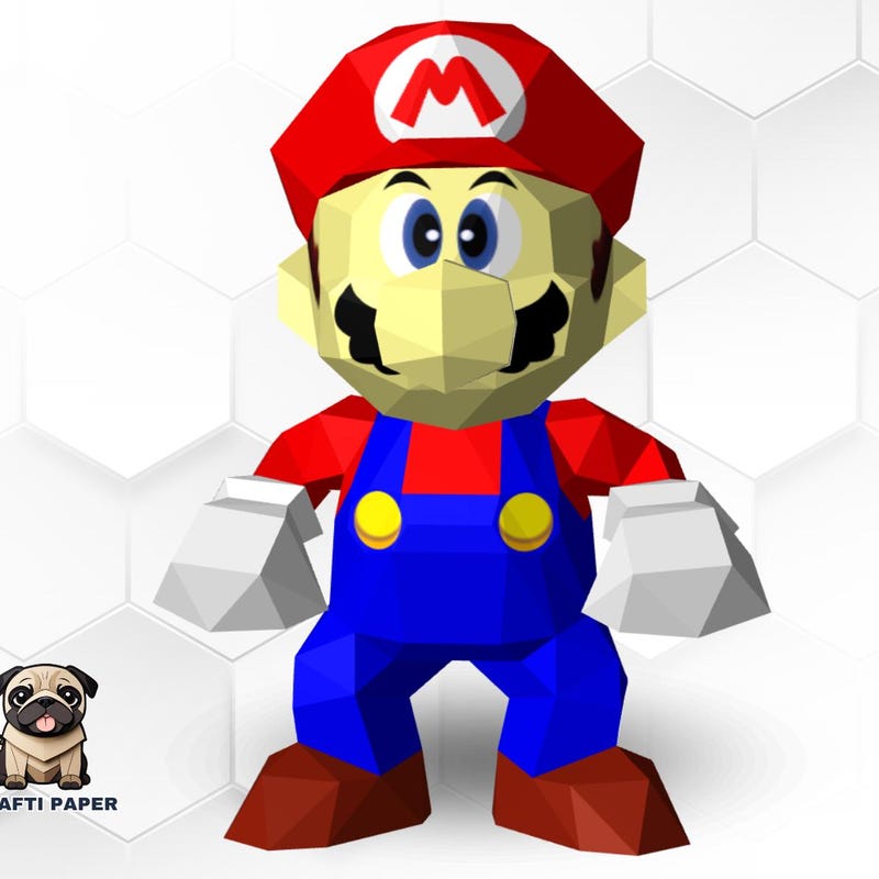 Super Mario 64 Model - Etsy