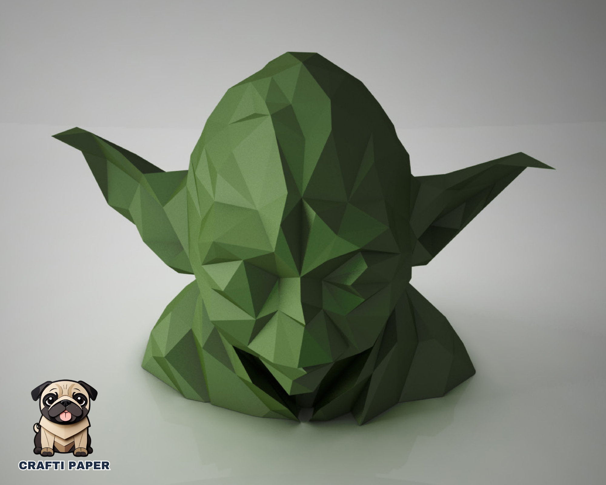 Super Hero Low Poly Papercraft Template – 2-in-1 Set (PDF Template) - Etsy