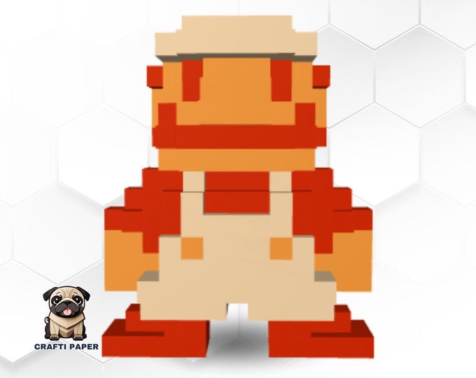 Blöcke, DIY, Papercraft, PDF, Svg, Dxf, Low Poly, 3D-Modell, Basteln ...