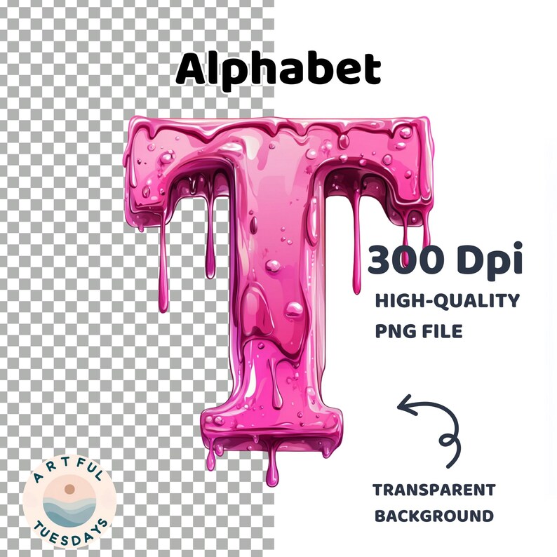 Pink Bubble Fat Letters A-Z Numbers 0-9 Clip Art, Pink & Magenta ...