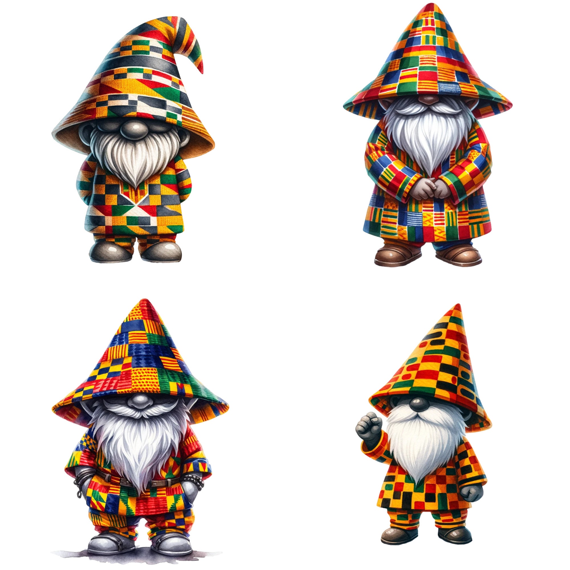 African Gnome PNG for Juneteenth & Black History - Cultural Celebration ...
