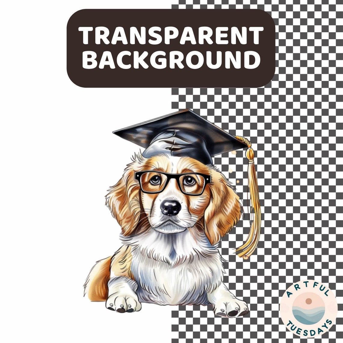 Graduation Dogs Clipart: Academic Dog Breeds PNG (digital Download) - Etsy