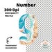 Beach Alphabet Clip Art: Seashell Ocean Letters, Coastal Numbers (PNG ...