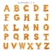 Waffle Alphabet Clipart: Honey Dripping Letters (digital Download) - Etsy