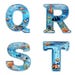 Sea Life Alphabet Clip Art: Ocean Animal Pngs (digital Download) - Etsy
