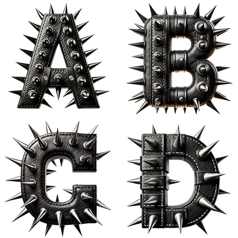 Punk Rock Spikes - Etsy
