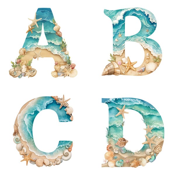 Nautical Letters - Etsy