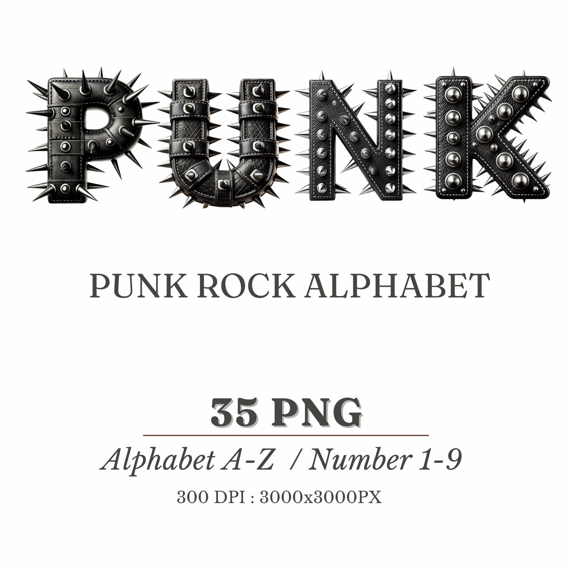 Punk Rock Alphabet