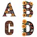 Sunflower Bookshelf Alphabet Clipart: Teacher Classroom Decor (PNG ...