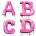 Glittering Alphabet A-Z & Numbers 1-9 Clip Art, Sparkling Glitter Font ...