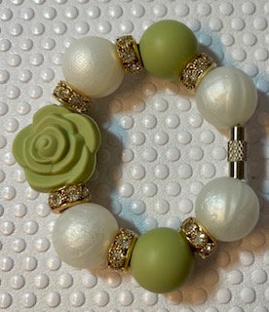 Elegant Silicone Charms, With Gold and Silver Spacers, Stanley Cup ...