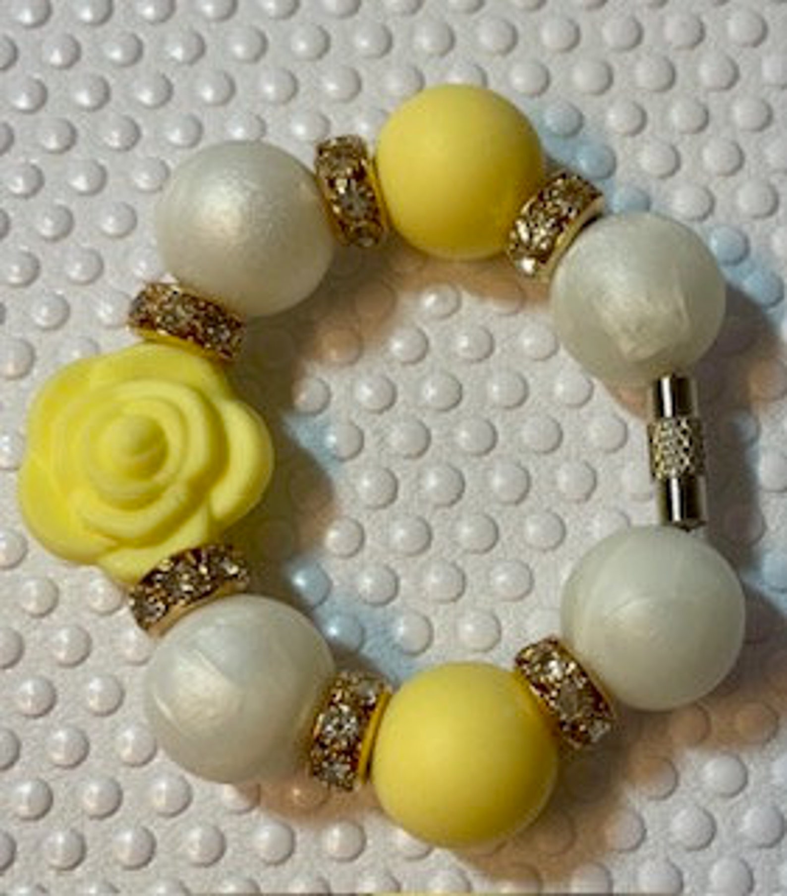 Elegant Silicone Charms, With Gold and Silver Spacers, Stanley Cup ...