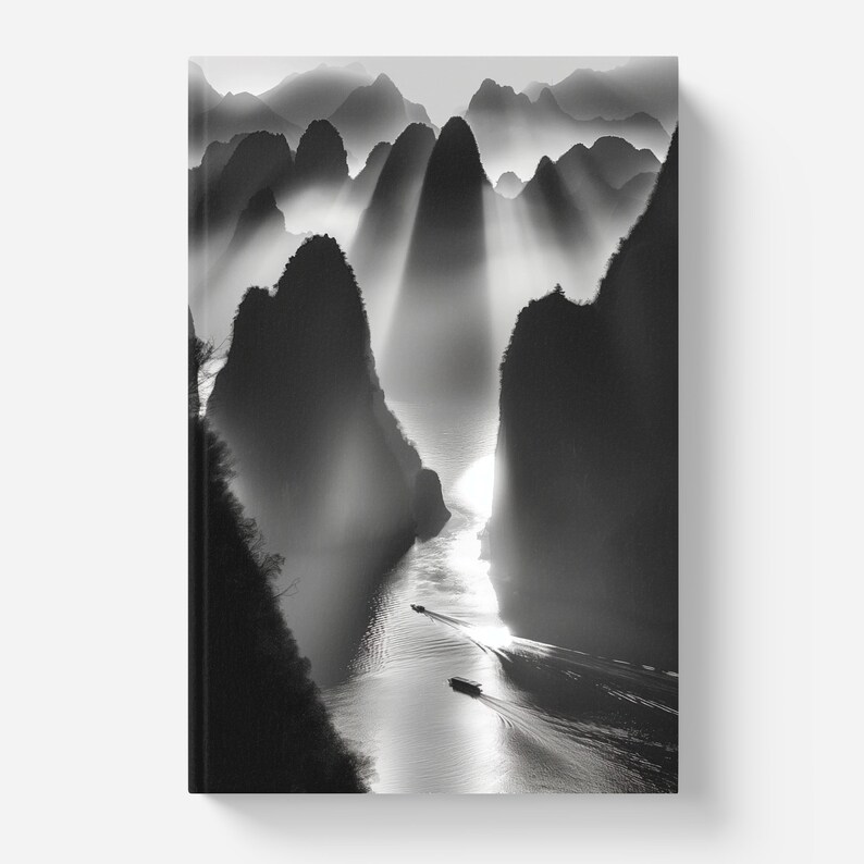 Guilin, China : Karst Peaks River With Boats in Misty Sunset Inspired ...