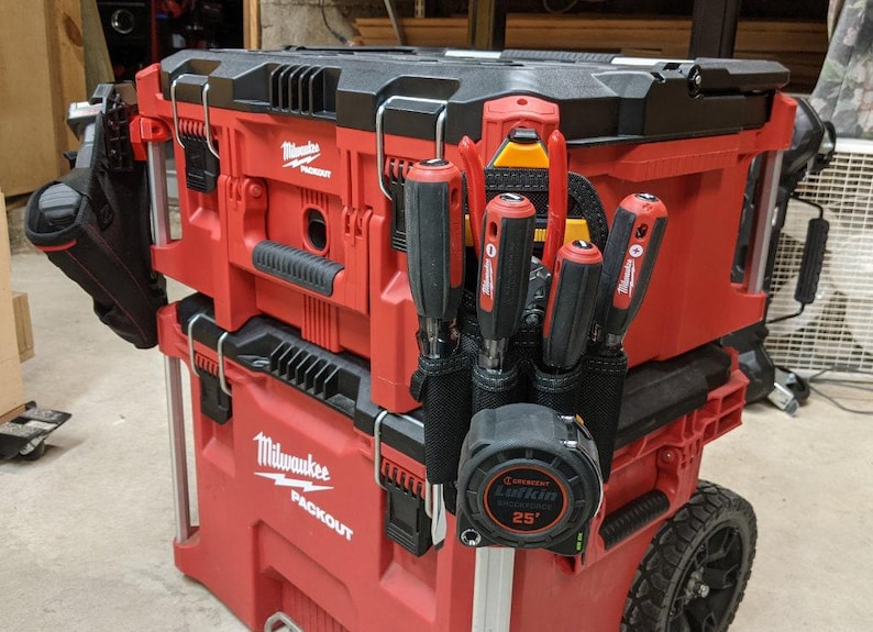 Milwaukee Packout Cliptech Tool Pouch Mounts | Toughbuilt Cliptech ...