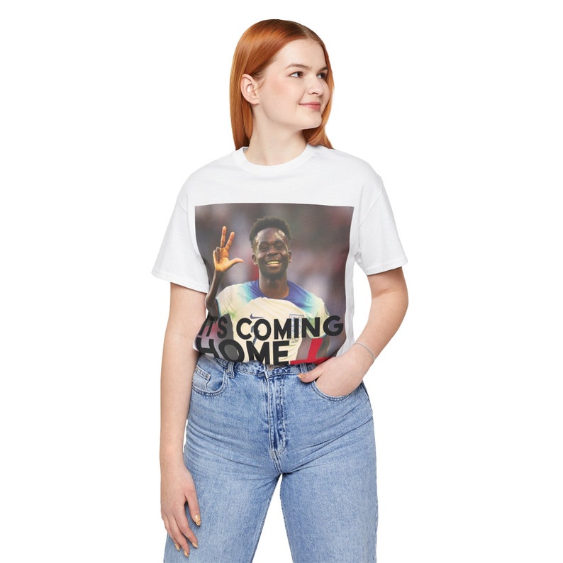 Bukayo Saka England Euro 2024 It's Coming Home England Football Shirt - Etsy Australia