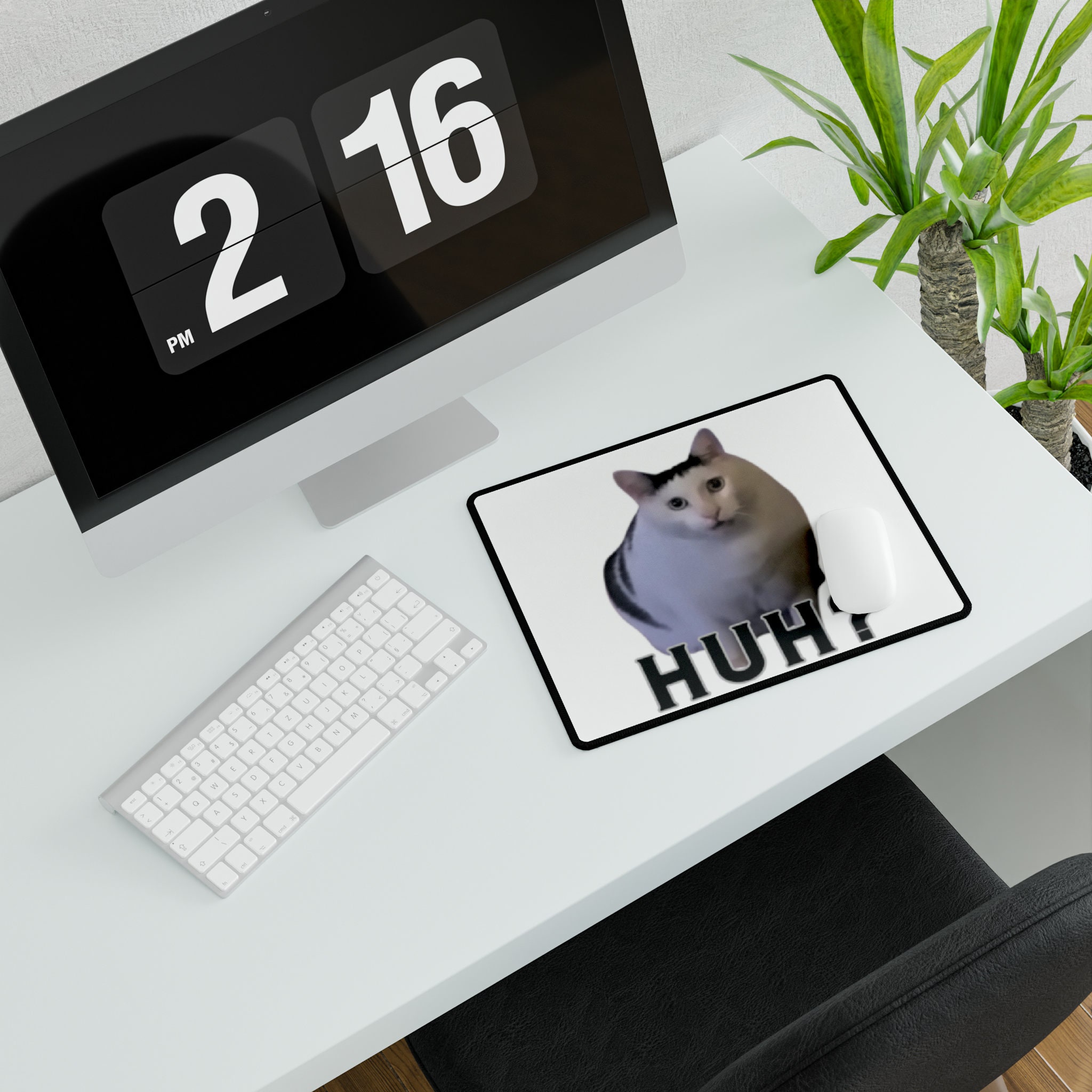 Huh Cat Meme Desk Mats Huh Cat Meme Desk Mats, Memes From Instagram ...