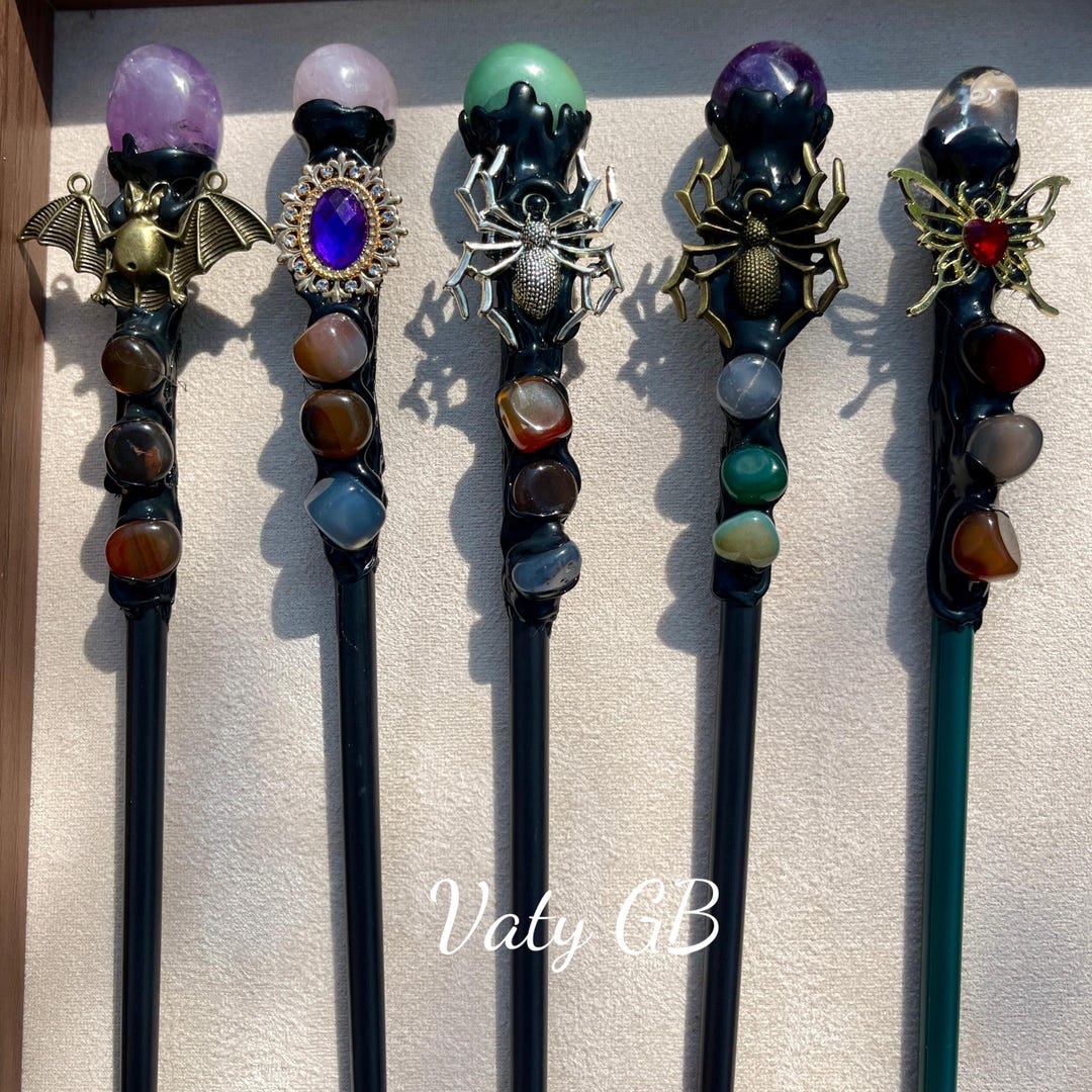 Various Styles Magic Stick,wand Divination Crystal,scepter,positive ...