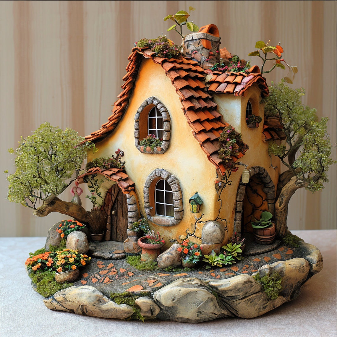 Crafting Tiny Miniature Houses - Etsy