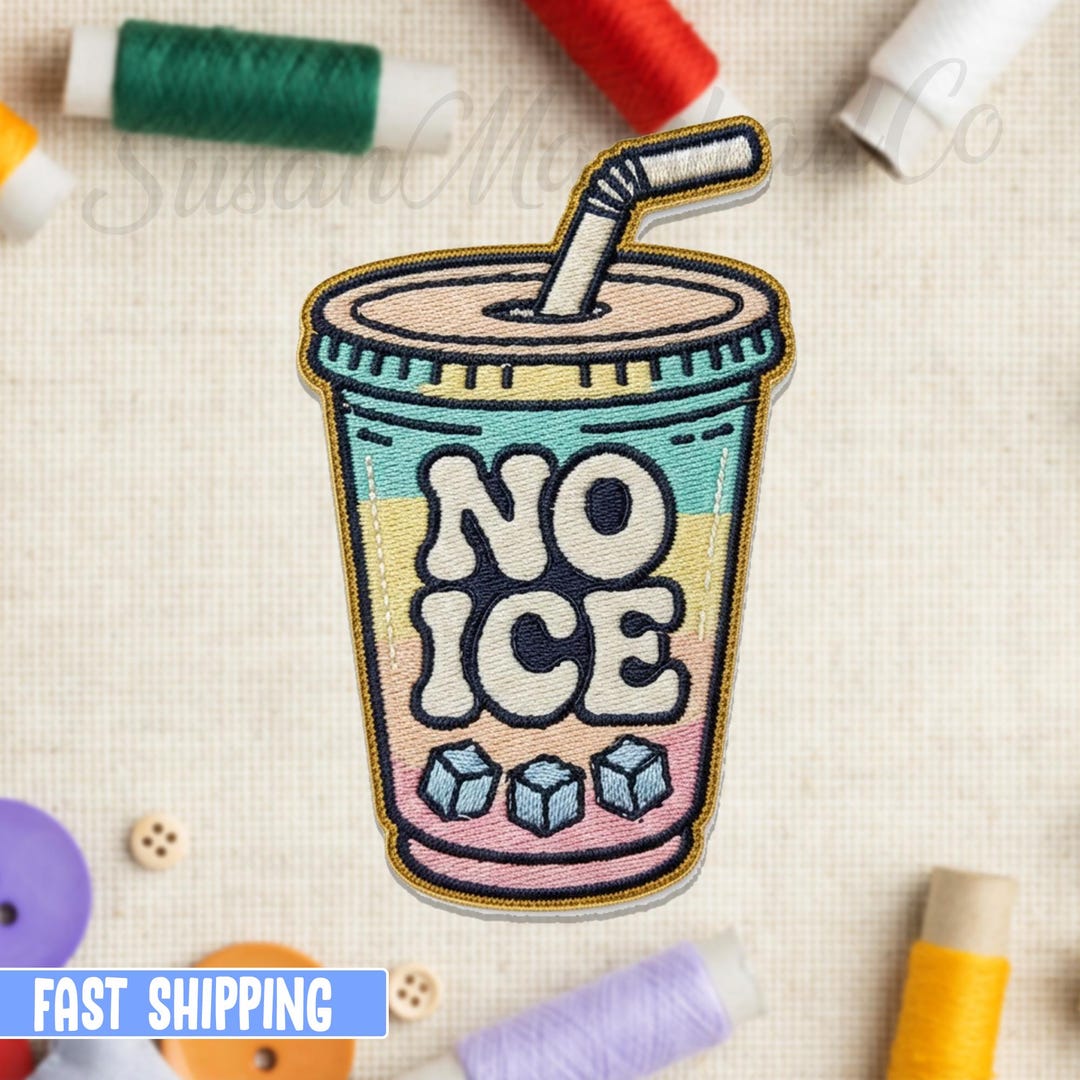 No ICE Activist Embroidered Patch, Abolish ICE Patch, Immigrant Rights ...