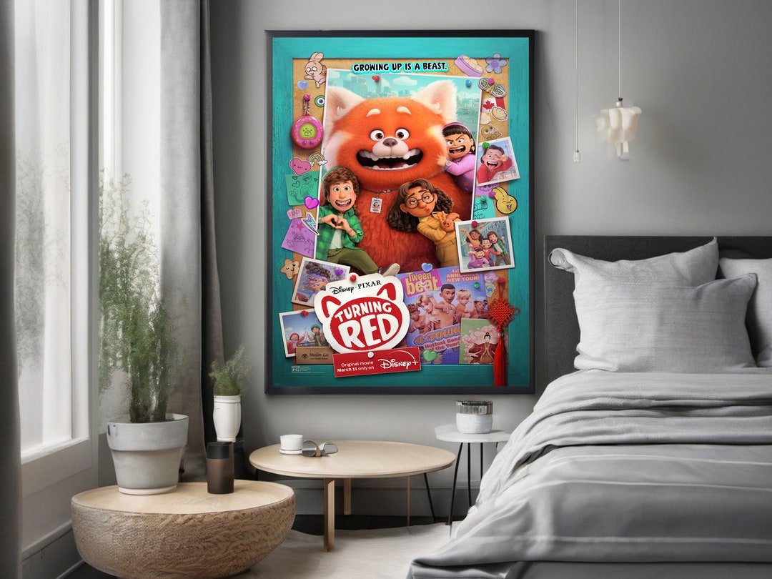 Turning Red_movie Posters,movie Collections,movie Wall Art,murals,movie ...