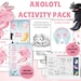 Axolotl Activities Pack. Axolotl Mini Study. Axolotl Printables ...