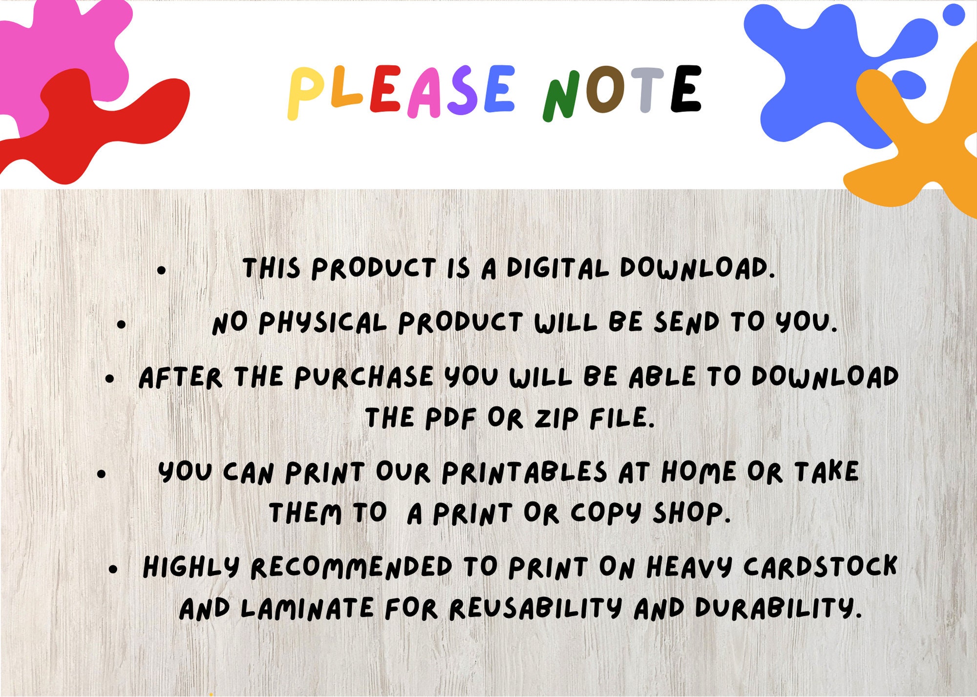 Color Sorting Cards in Three Languages english, Spanish and French - Etsy