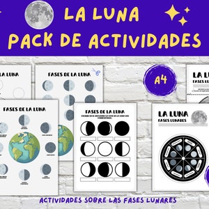 Moon Activity Pack. Printables for Kids. Montessori Activity ...