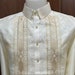 Pinya Organza Men's Modern Barong Tagalog - Etsy