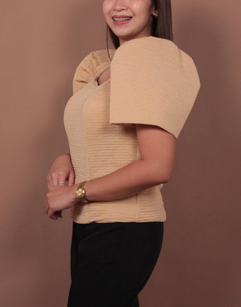 Modern Filipiniana Ethnic Blouse Igorot Inabel Hand Woven - Etsy