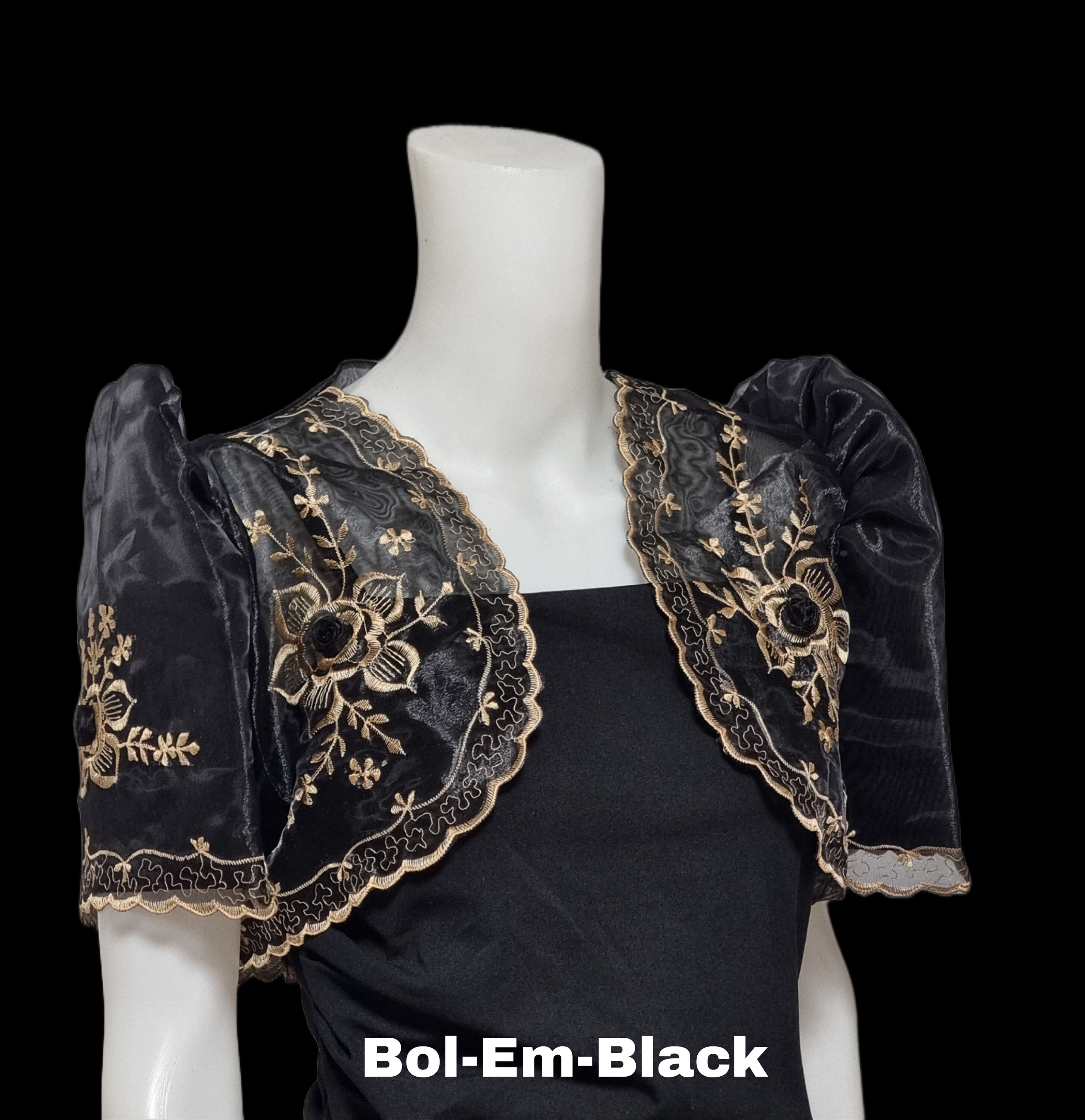 Modern Filipiniana Bolero Top Blouse - Etsy