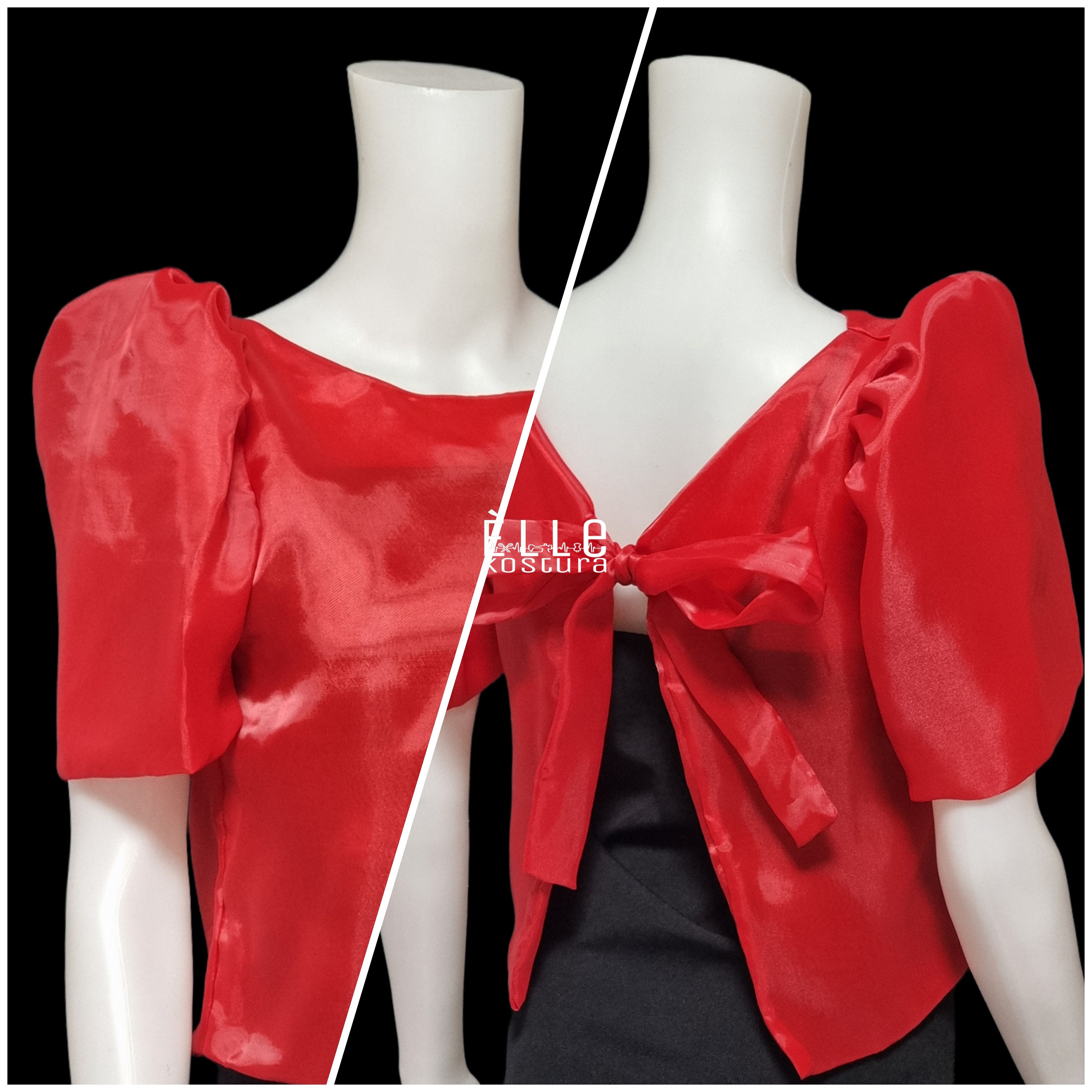 Modern Filipiniana Jusi Kimono Blouse/kimona Top for Women – Formal ...