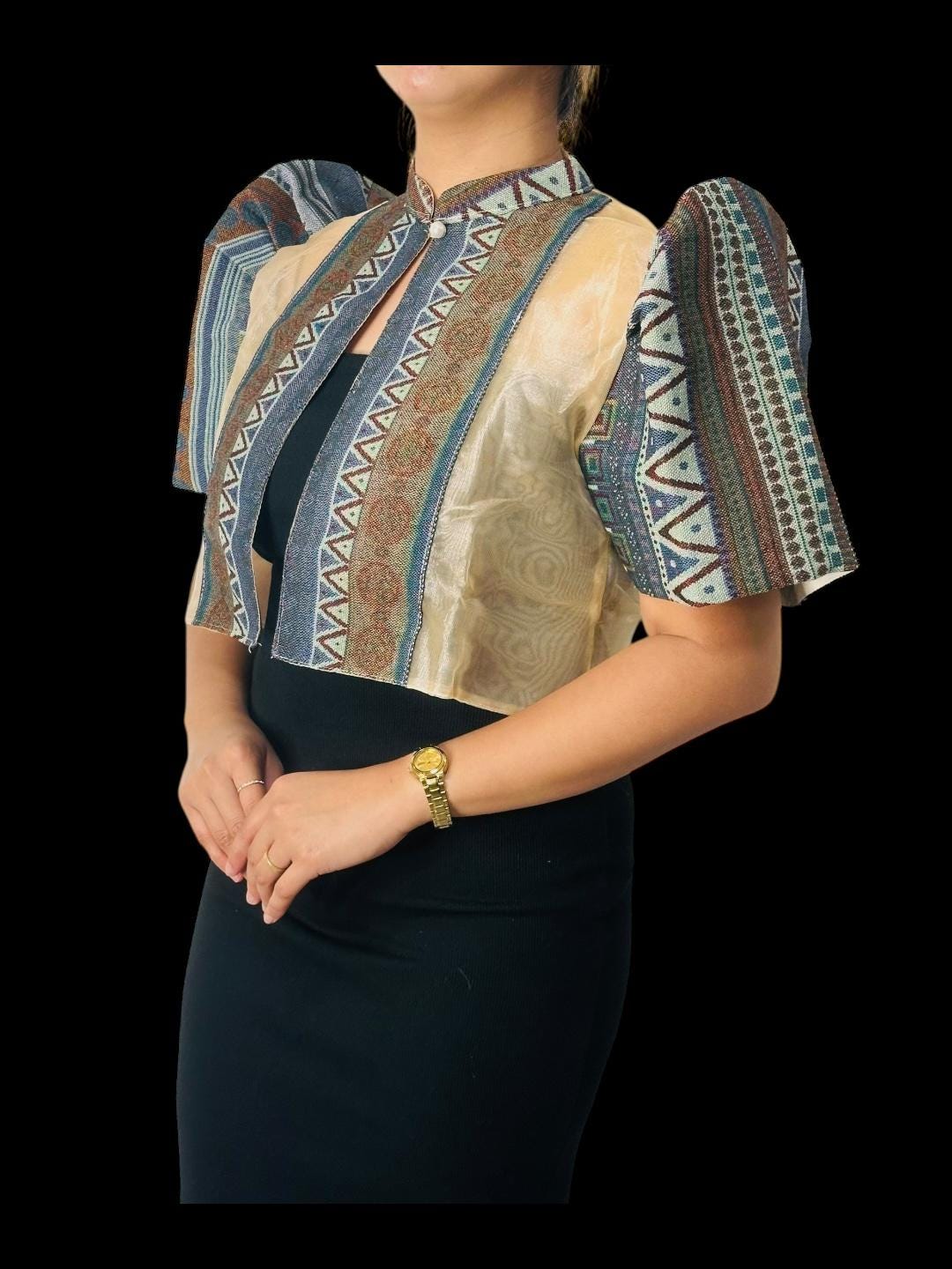 Formal Malia Java Filipiniana Top/bouse for Women - Etsy