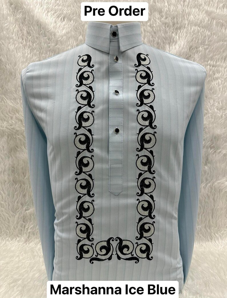 Pre-order Men's Formal Long Sleeve Barong - Etsy