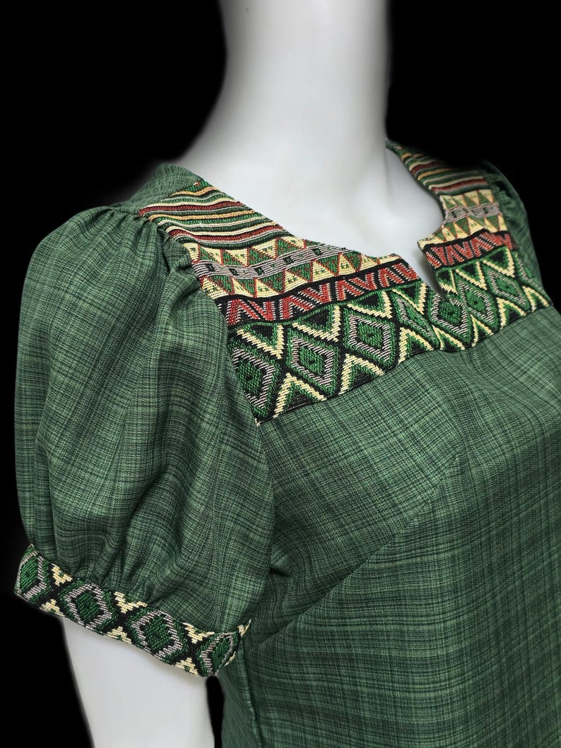 Julia Ethnic Barong Dress (4 Colors) - Etsy