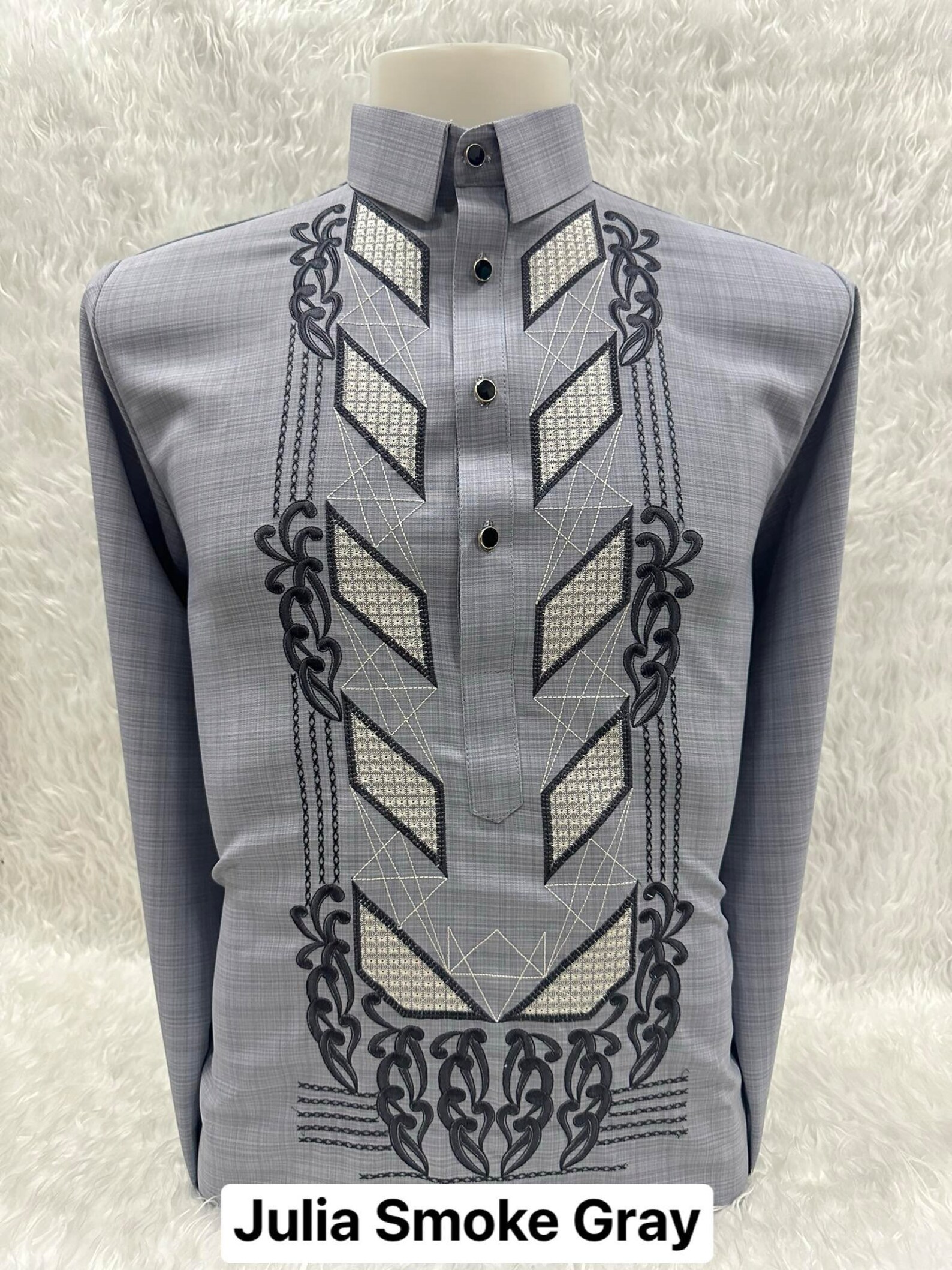 Men's Formal Long Sleeve Barong 4 Colors - Etsy