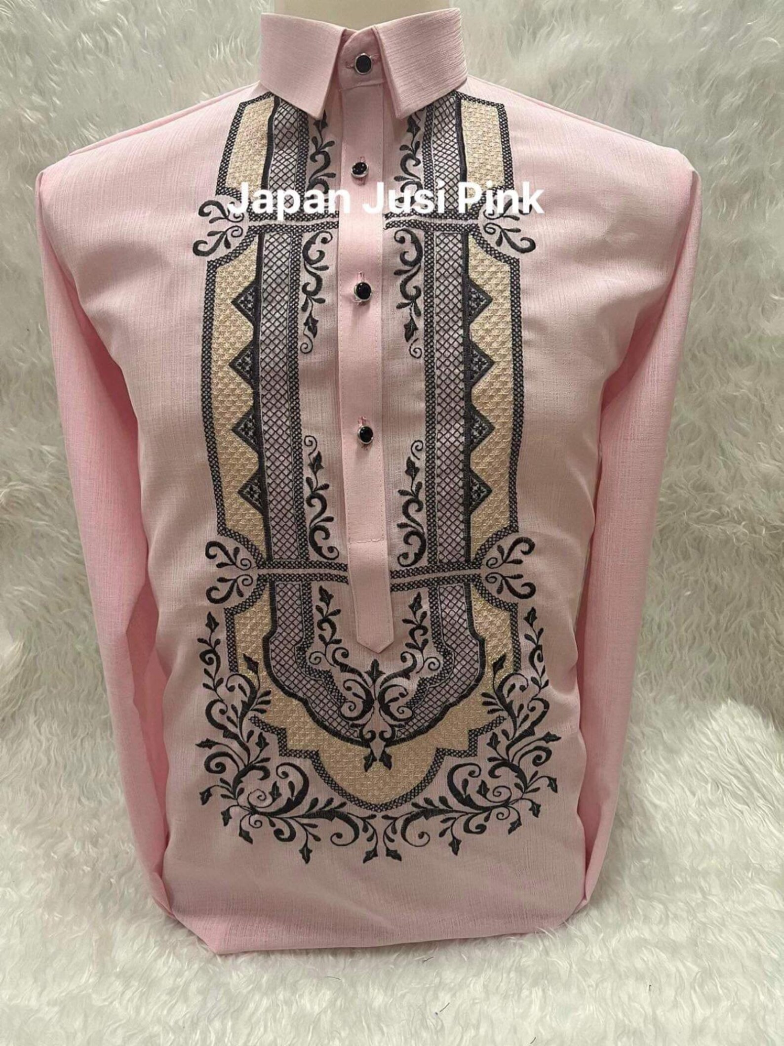 Men's Formal Long Sleeve Barong 4 Colors - Etsy