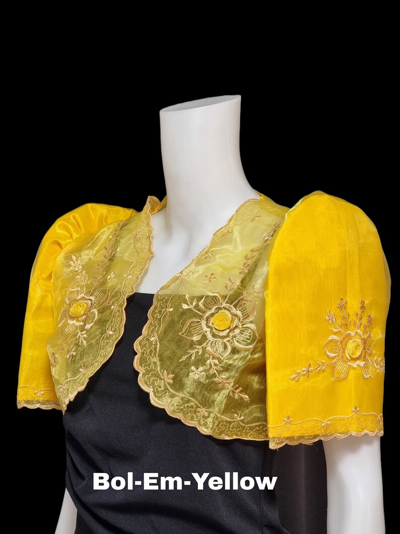 Modern Filipiniana Bolero Top Blouse - Etsy